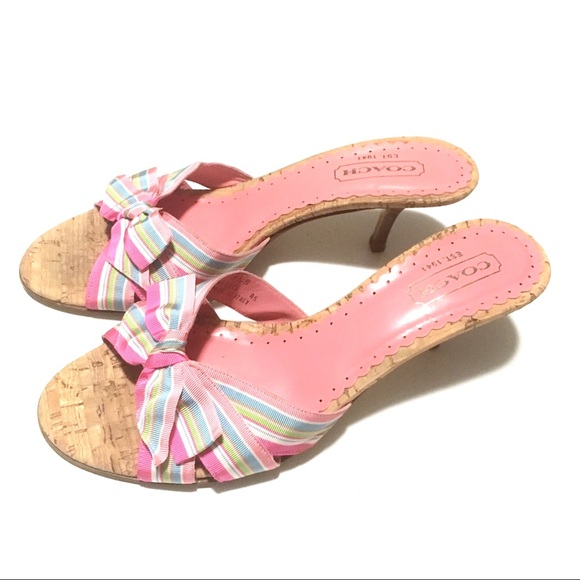Coach | Shoes | Coach Ribbon Sandal | Poshmark